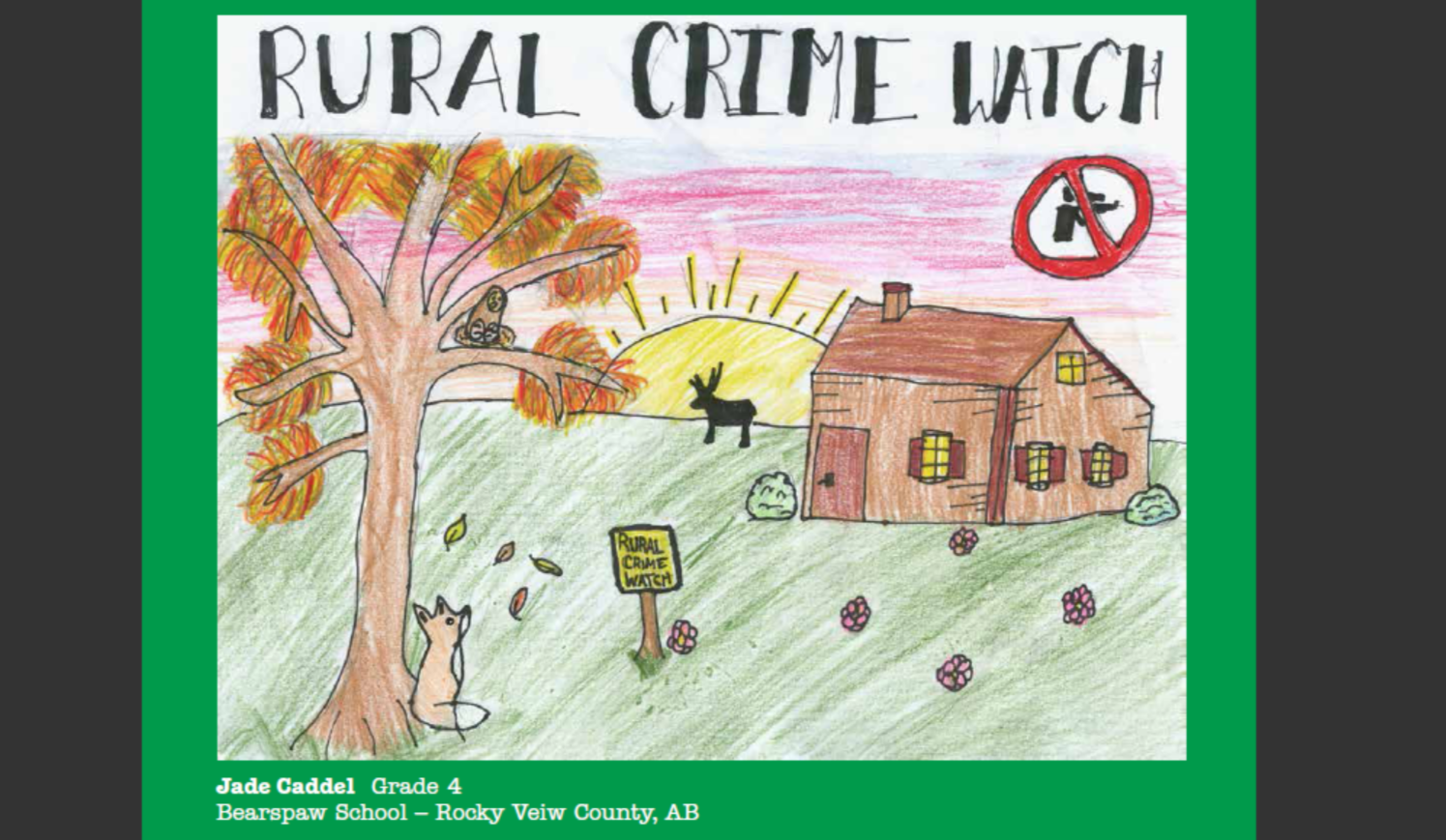 Poster Contest :: Alberta Provincial Rural Crime Watch Association